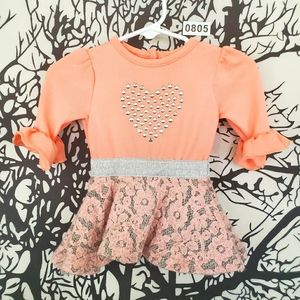 Little Lass | Dresses | 425 Little Lass Lace Skirt Dress Fit Flair 36 ...